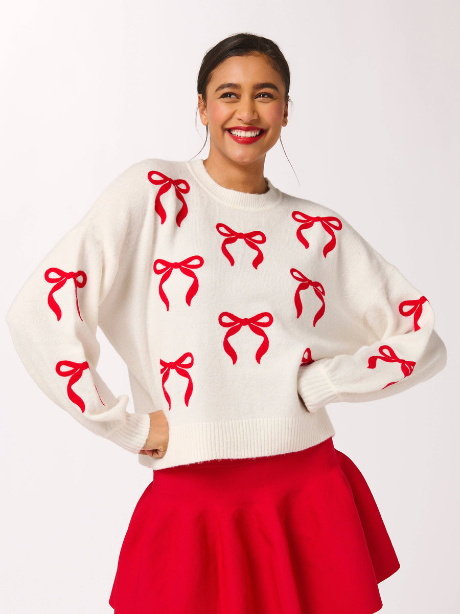BOW SWEATERS – Teak and Ivy